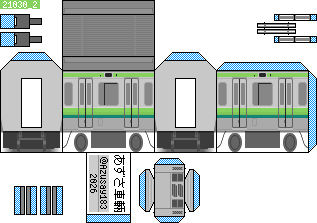 21030 - あずさ車輛 | デフォルメサイズの鉄道ペーパークラフト - atwiki（アットウィキ）