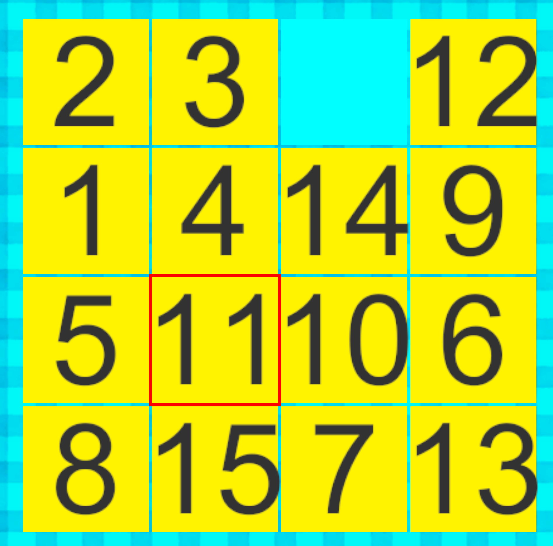 『SlidePuzzle』攻略wiki - 千葉大学 電子計算機研究会 『完全攻略』wiki【9/11更新】 | CCSのゲーム作品完全攻略wiki - atwiki（アットウィキ）