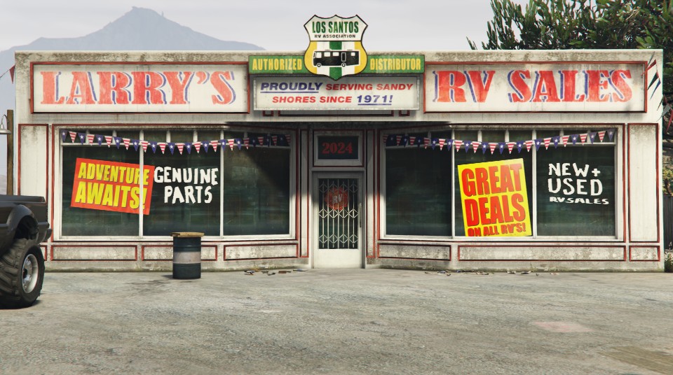 Larry's RV Sales - Grand Theft Auto V(グランドセフトオート5)GTA5 & GTAオンライン 情報・攻略 ...