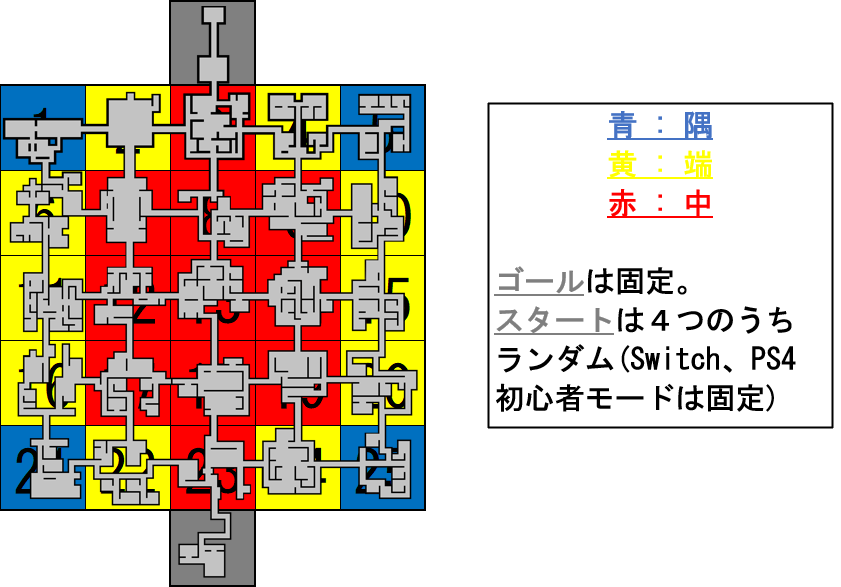 ランダムマップ - ShadowCorridor - ゲームWiki | 影廊 -Shadow Corridor- 攻略Wiki - atwiki（アットウィキ）