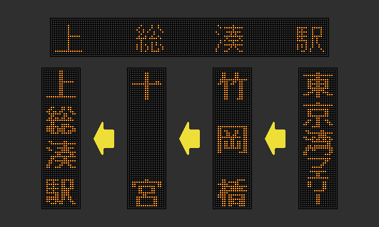 日東交通 富津運輸営業所（側面） - LED再現ギャラリー - atwiki（アットウィキ）