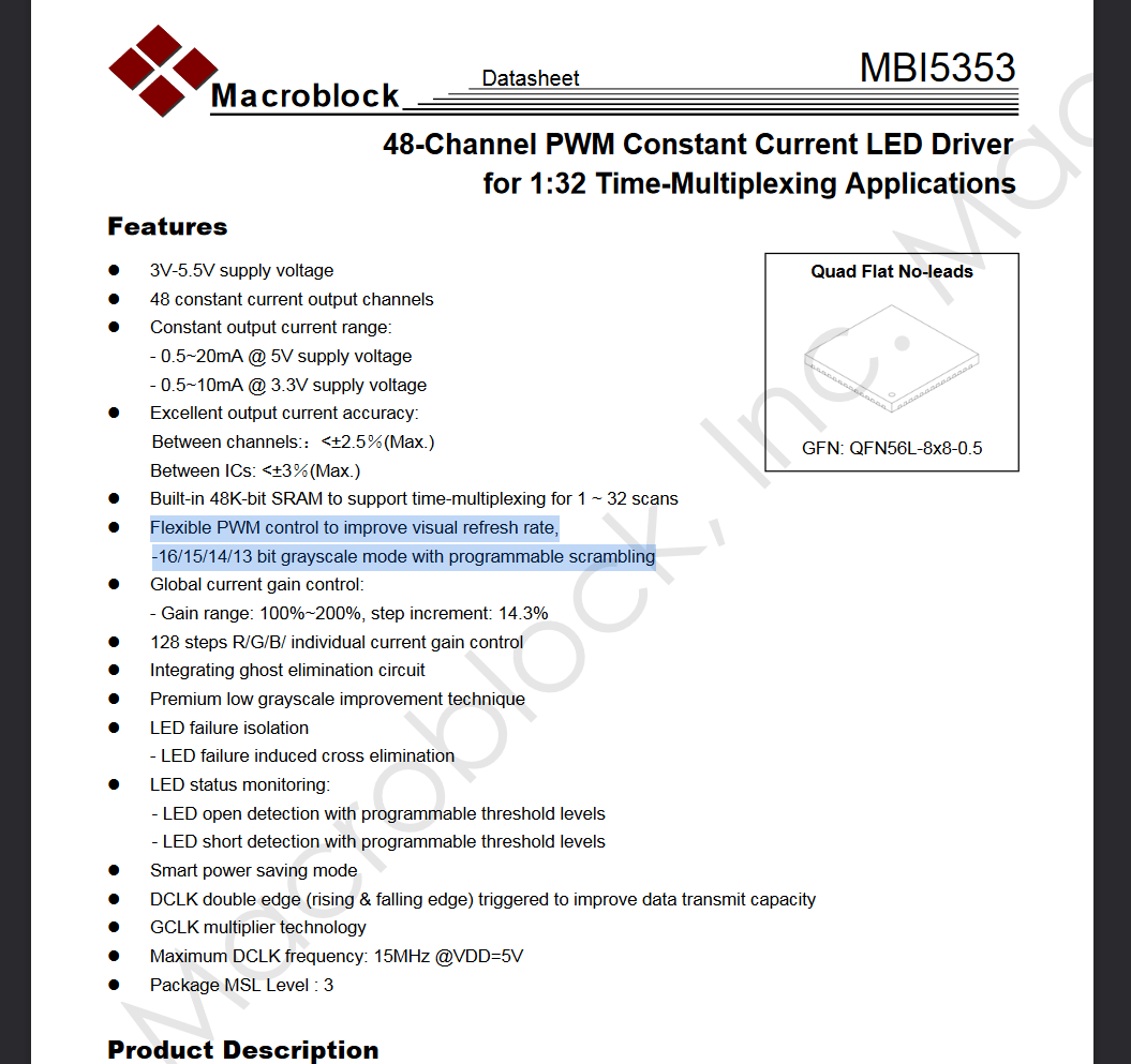 IC/MBI5353 - ledpanel @ ウィキ - atwiki（アットウィキ）
