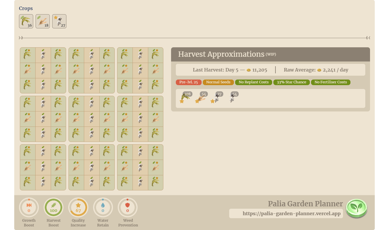 ガーデニング - palia パリア 攻略メモ Switch - atwiki（アットウィキ）