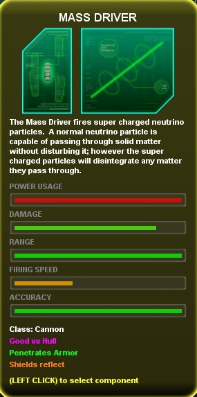 Mass Driver - Space Pirates and Zombies @Wiki - atwiki（アットウィキ）